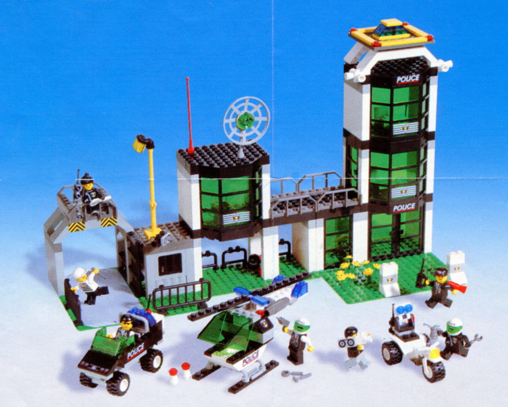 Evolution of the Brick: LEGO Police Headquarters Sets