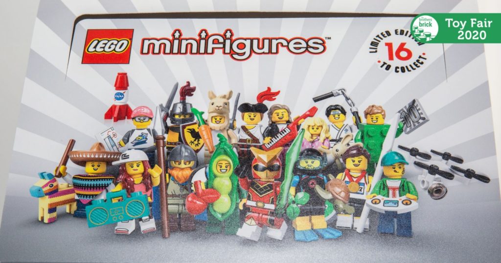 LEGO Collectible Minifigure Series 20 Announced at New York Toy Fair!