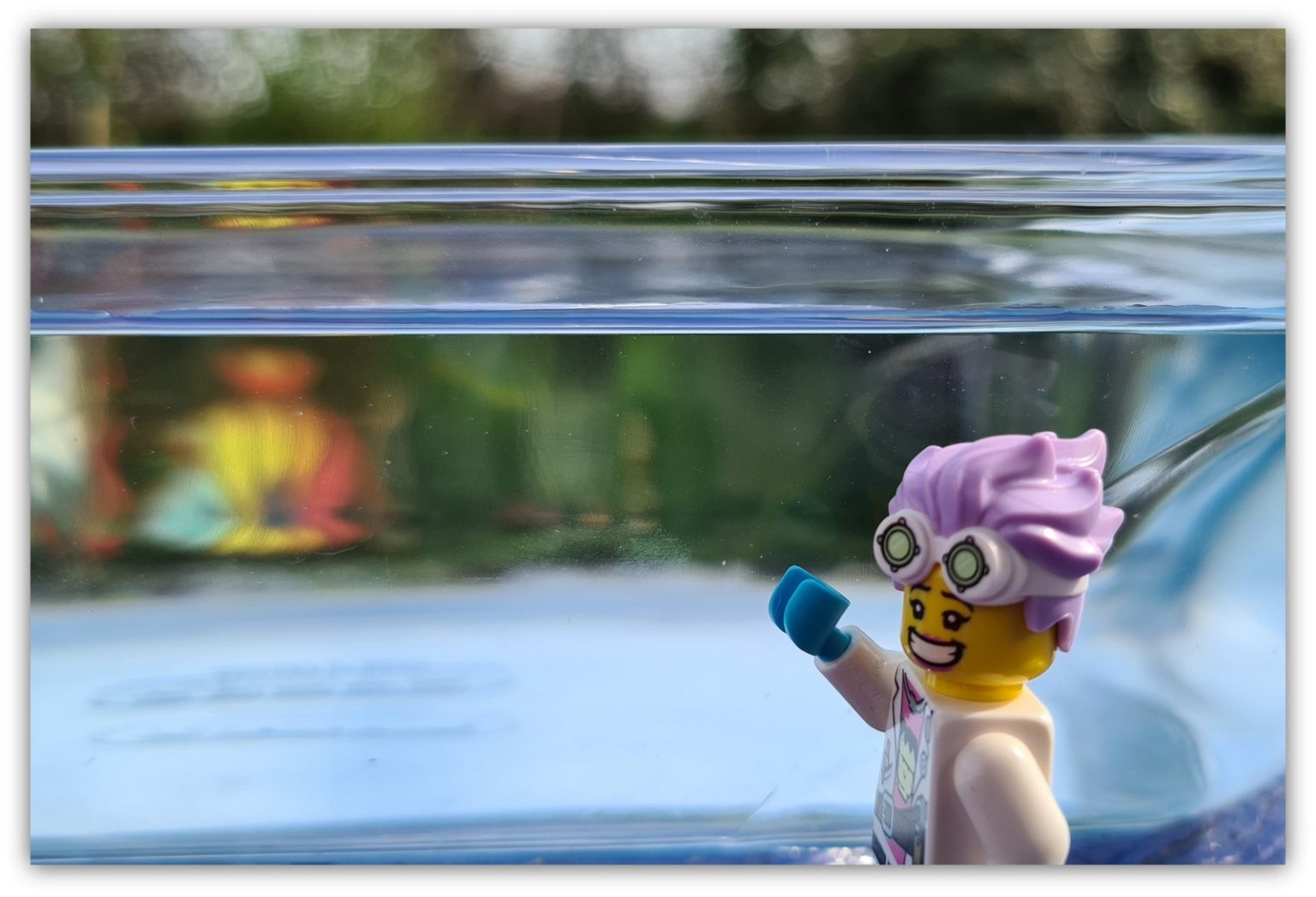 Does LEGO Float: Experiments with Bricks and Minifigures