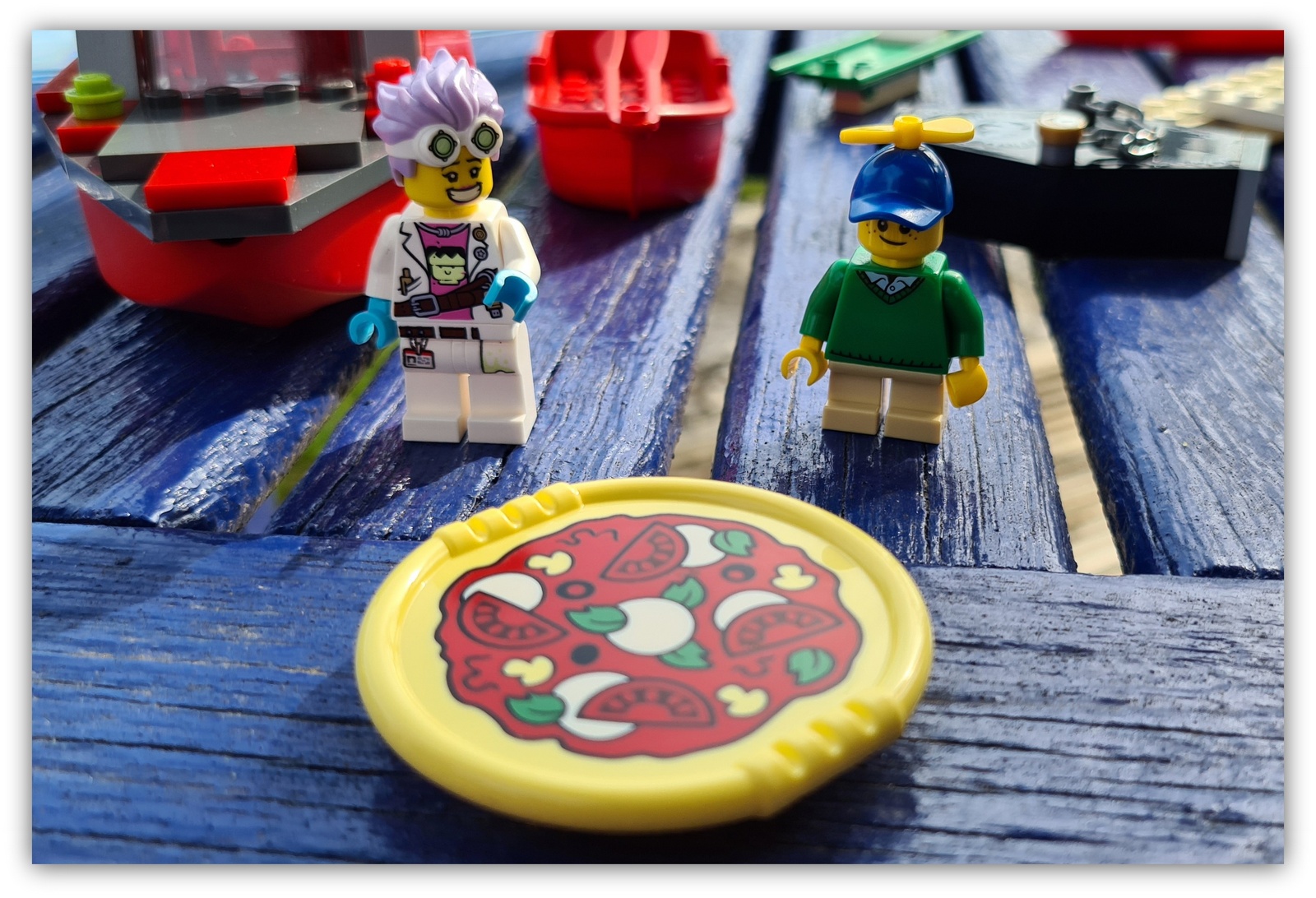 Does LEGO Float: Experiments with Bricks and Minifigures