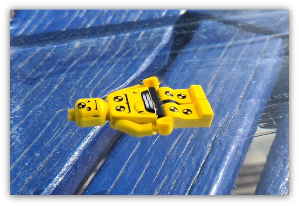 Does LEGO Float: Experiments with Bricks and Minifigures