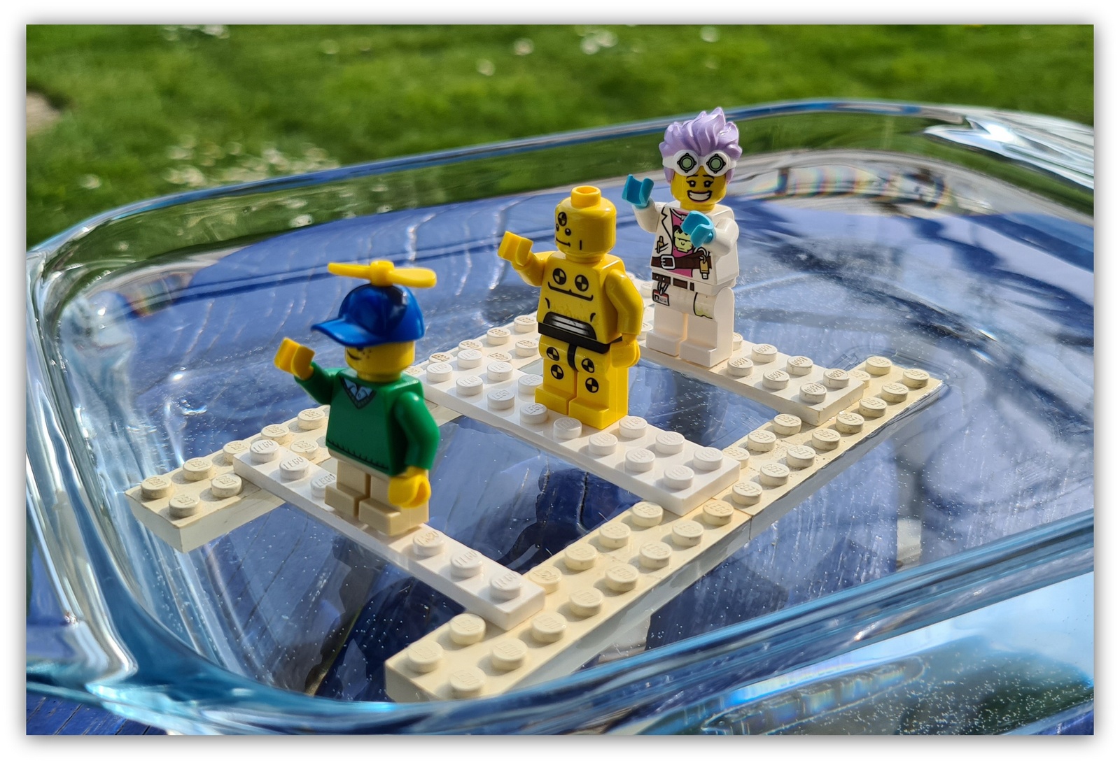 Does LEGO Float: Experiments with Bricks and Minifigures