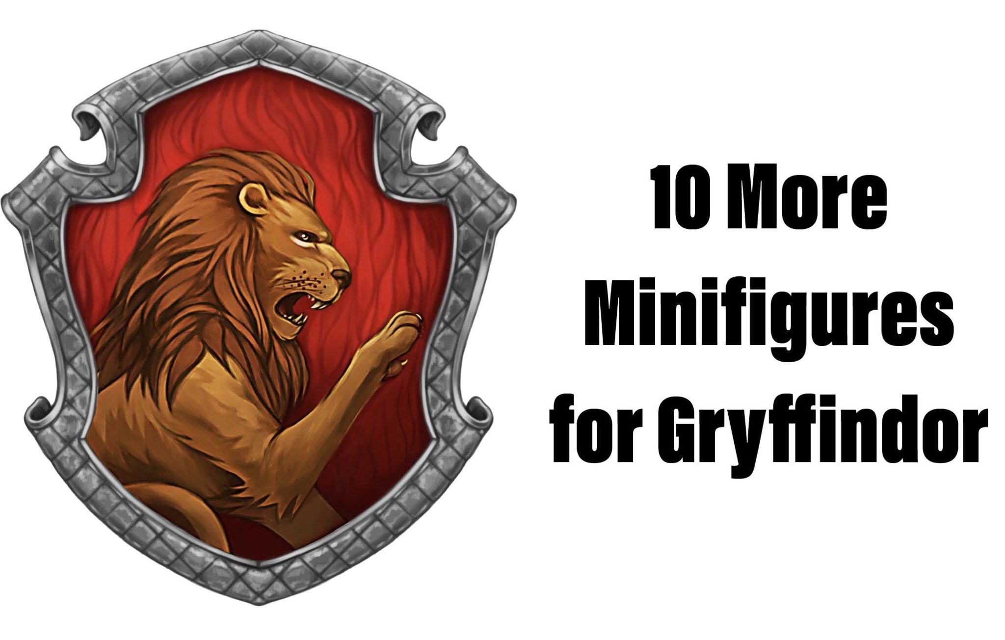 10 More Minifigures for Gryffindor: Make Your Own Hogwarts Students!