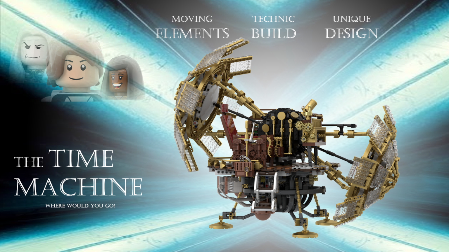 The LEGO Time Machine: A Technic Set in the Making