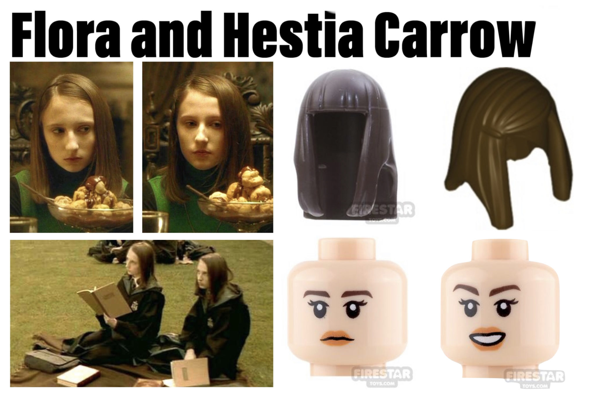 10 Minifigures for Slytherin: Make Your Own Hogwarts Students!