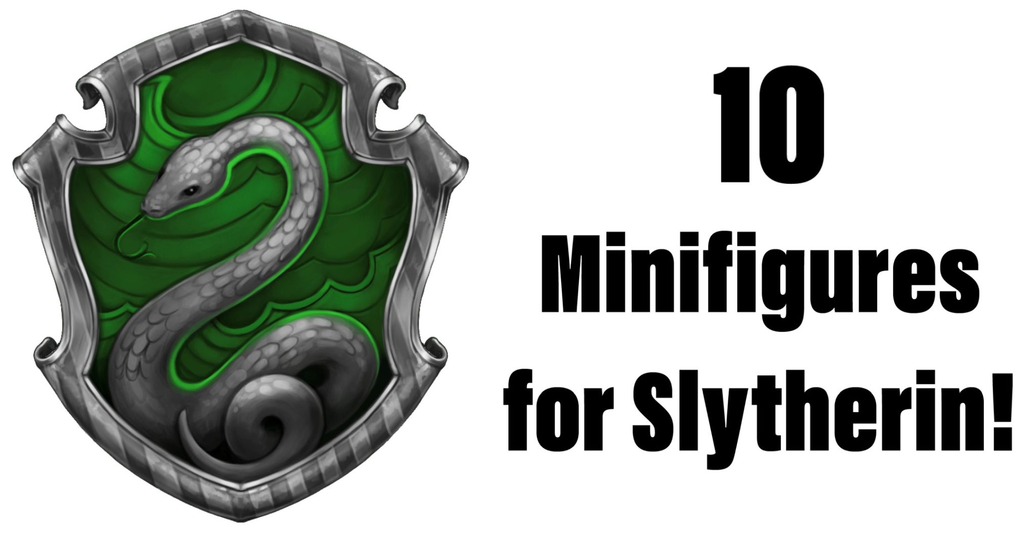 10 Minifigures for Slytherin: Make Your Own Hogwarts Students!